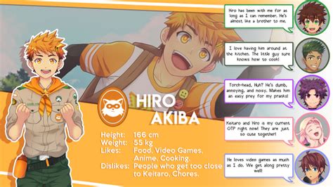 Hiro Akiba Camp Buddy Wiki Fandom Powered By Wikia Camp Buddy