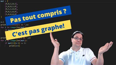 Algorithme Et Mathématiques Révision Des Graphes Youtube