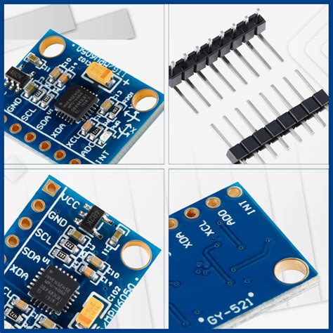 gy 521 mpu6050 3 axis accelerometer gyroscope module 6dof 3 axis