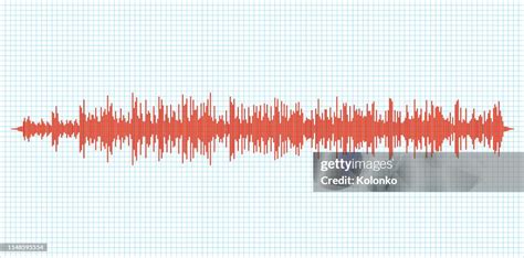 Seismogram Earthquake Seismic Graph Diagram Seismometer Or Sound Waves Vibration Richter
