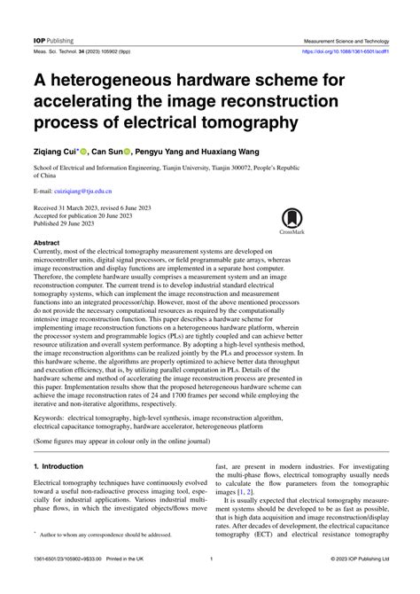 A Heterogeneous Hardware Scheme For Accelerating The Image
