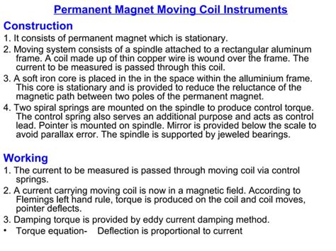 Electrical Instruments Ppt Ppt