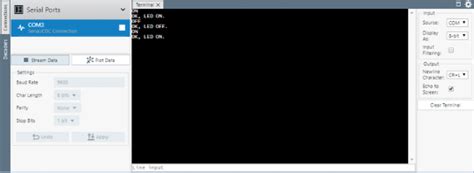 6 3 Send Commands From Mplab® X Data Visualizer