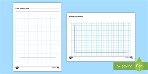 Line Graph Template Worksheet Activity Sheet Handling Data