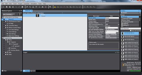 Getting Started With Sysmac Studio Omron Motion Controller
