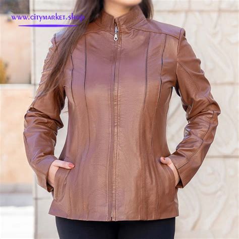 جذابیت و شیکی لباس‌های چرمی زنانه کاپشن، پالتو زنانه چرم سیتی مارکت