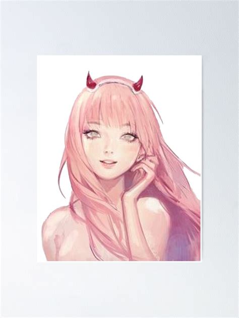 Sexy Zero Two Poster For Sale By Live Art Redbubble