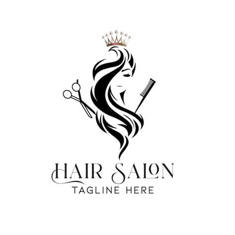 Unique Hair Logo Hair Designed By Logobrainstorm Brandcrowd