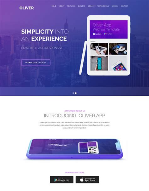 Best Parallax Website Templates And Designs Webflow Inspo