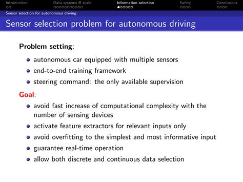 Anna Choromanska Data Driven Challenges In Ai Scale Information Selection And Safety Ppt