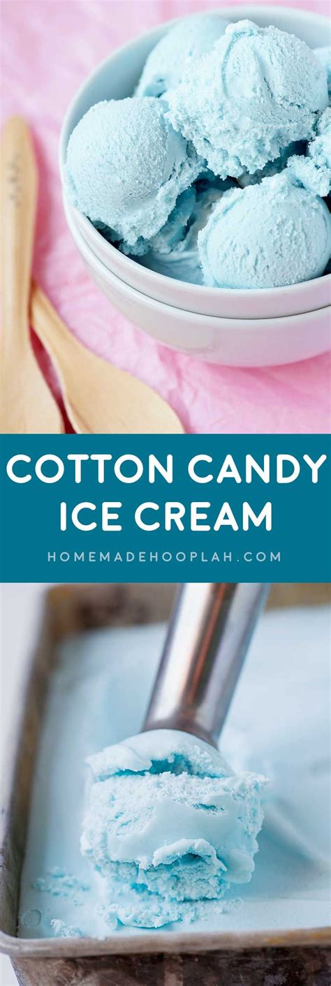 Cotton Candy Ice Cream Giveaway Homemade Hooplah Cotton Candy Ice