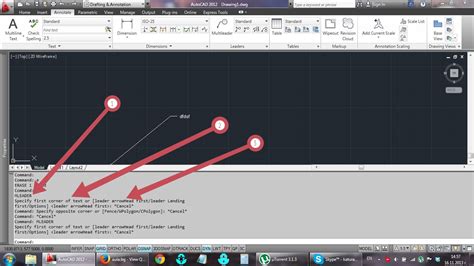 AutoCAD Използване на multileader оразмеряване Аула урок
