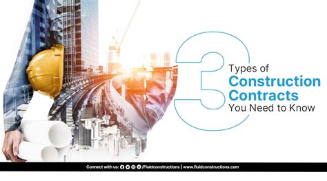 3 Types Of Construction Contracts You Need To Know Fluidconstructions