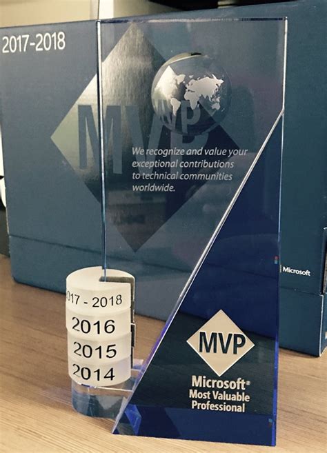 Microsoft Mvp 2017 2018 Award Tim De Keukelaere