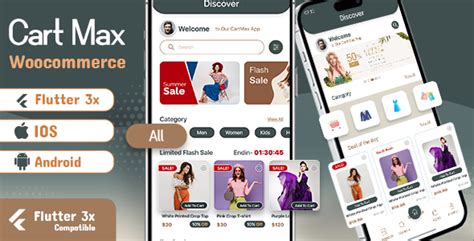 Cartmax Woocommerce Flutter E Commerce Application By Differenzsystempvtltd