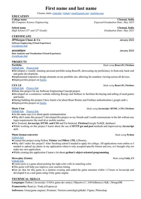 2025 Grad Need Feedback Be Brutally Honest Rdevelopersindia