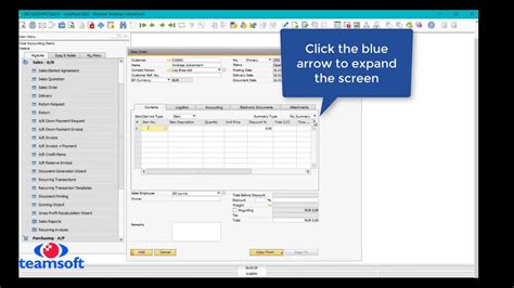 How To Copy And Paste From Excel Into Sap Business One Youtube