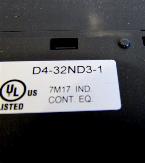 New Automation Direct D4 32nd3 1 Input Module D432nd31 Sb Industrial Supply Inc