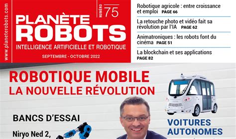 La Robotique Mobile à La Une De Planète Robots Lexing Alain