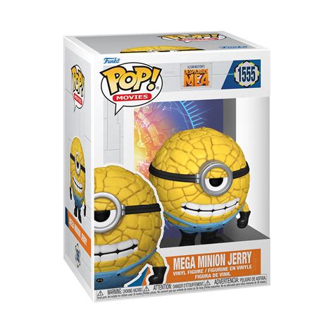 Despicable Me 4 Mega Minion Jerry Funko Pop Vinyl Figure 1555