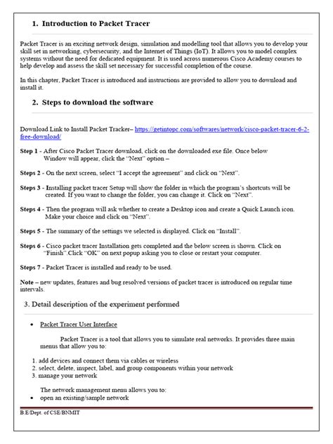 Activity Coverpage Pdf Computer Network Router Computing