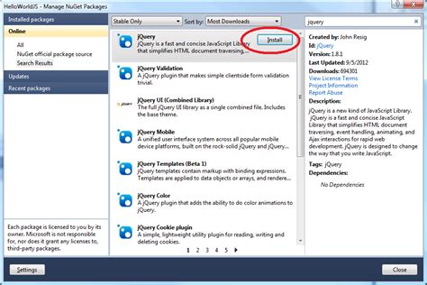HTML5 JavaScript Knockout JQuery Guide For Recovering Silverlight WPF C Addicts Part 1