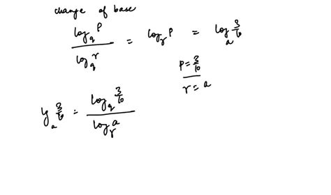 Rewrite The Logarithm As A Ratio Of A Common Lo…