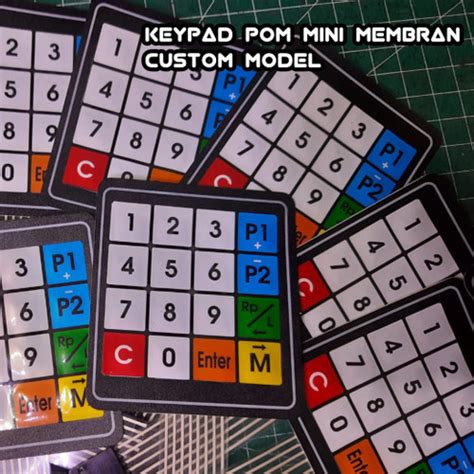 Promo Tombol Keypad Pom Mini Model Custom Original Kota Tasikmalaya Idchange Tokopedia