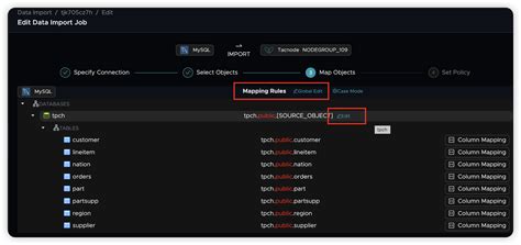 Data Sync Map Objects Tacnode