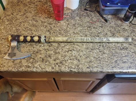 Another Pic Of My Axe Since Some Were Interested R SWORDS