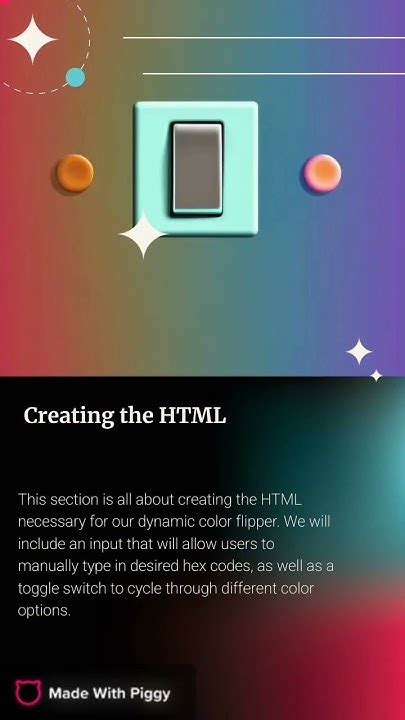 Javascript Projects With Source Code For Beginners Color Flipper Youtube
