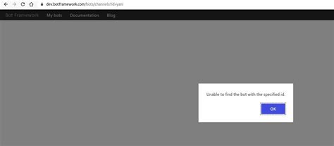 Created Not Listed In Dev Botframework Issue 248 Microsoft