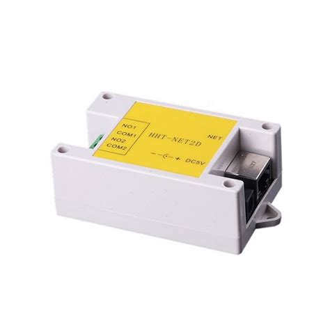 2 Channel Ethernet Relay Switch TCP IP Remote Control Network Relay PLC Free Shipping