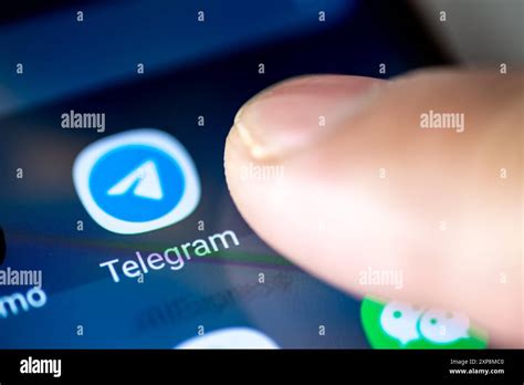London Uk 07 28 2024 The Cloud Based Encrypted Multi Platform Instant Messaging App Telegram