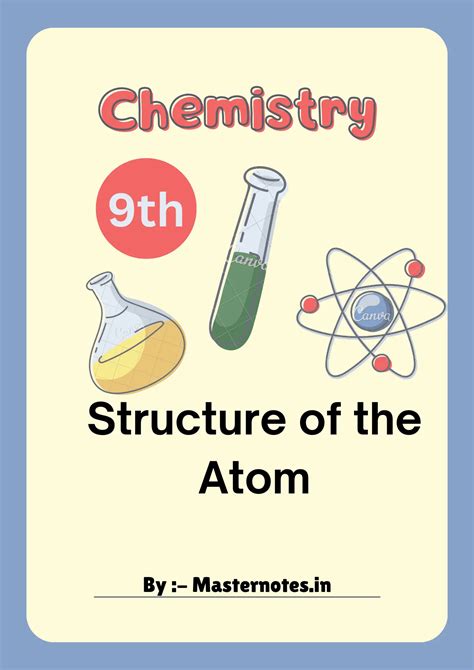 Structure Of Atom Class 9 Notes Master Notes Master Notes