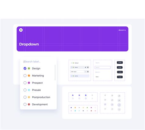 Dropdown Ui Practice By Natalia Tarasova On Dribbble