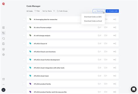 Export Options And Compatibility Atlasti Help In English