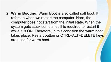 Booting In The Operating System Os Pptx