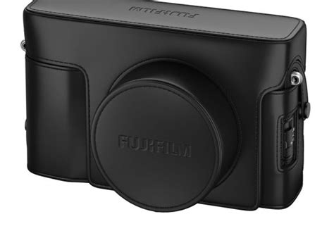 Fujifilm X V Leather Case Black Photoexperter