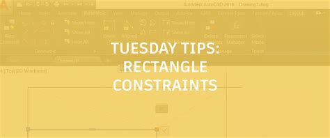 Create A Rectangle That Behaves Like A Rectangle Tuesday Tips With Heidi AutoCAD Blog Autodesk