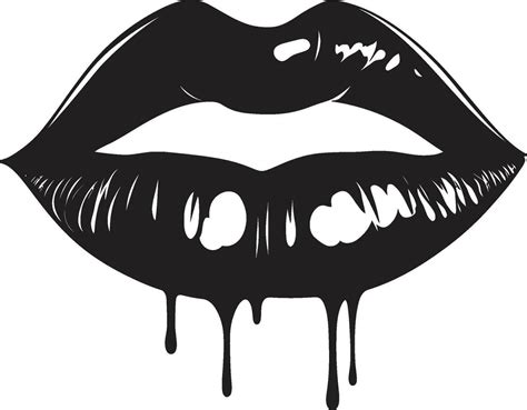 Kissed By Design Vector Lip Logos Elegance Expressed Lip Icon Series