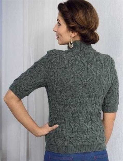 Free Knitting Patterns For Short Sleeve Sweaters
