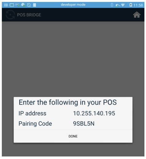 Pos Bridge Android Documentation