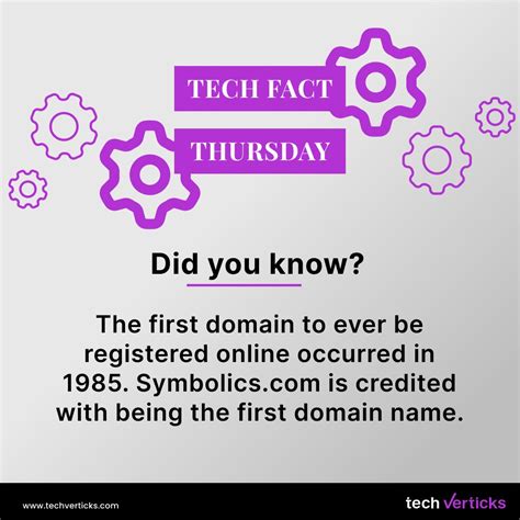 Tech Verticks On Linkedin Techfacts Thursdaytechtrivia