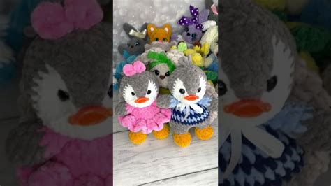 мои готовые вязаные игрушки крючком. Игрушки крючком - YouTube
