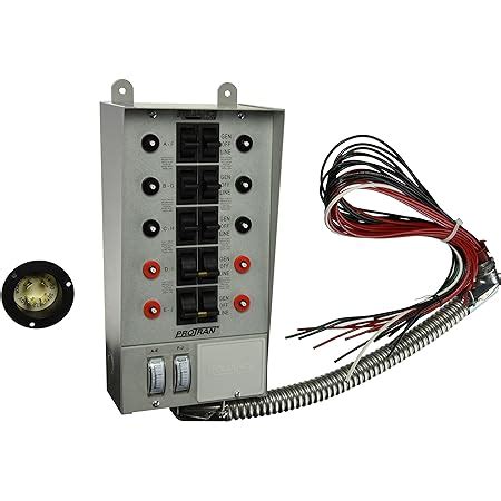 Amazon.com: Reliance Controls Corporation 31406CRK 30 Amp 6-circuit Pro ...