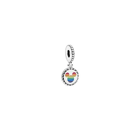 Mickey Mouse Rainbow Charm Etsy