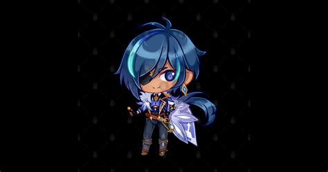 Kaeya Chibi Kaeya Sticker Teepublic