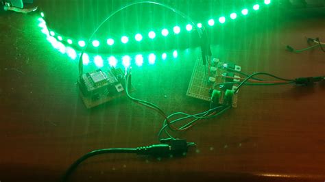 ESP8266 On Websockets Mdns OTA And LEDS