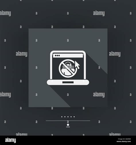 Illustration Of Web Access Data Protection Stock Vector Image Art Alamy
